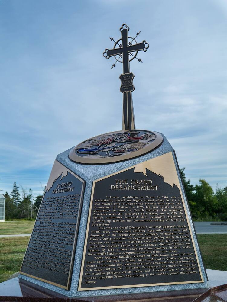 Acadian Odyssey Monument - Baie Sainte-Marie